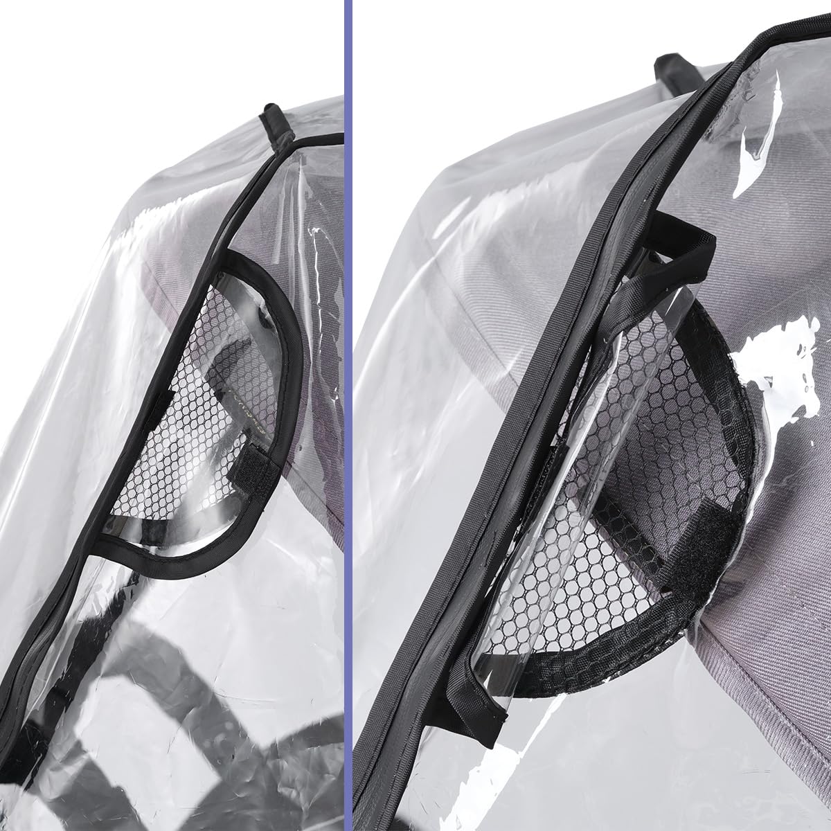 Winter Rain Cover for Goodbaby Pockit Stroller Pram Accessories Waterproof Raincoat fit for GB Pockit 3S 2S 3C Plus (Grey)
