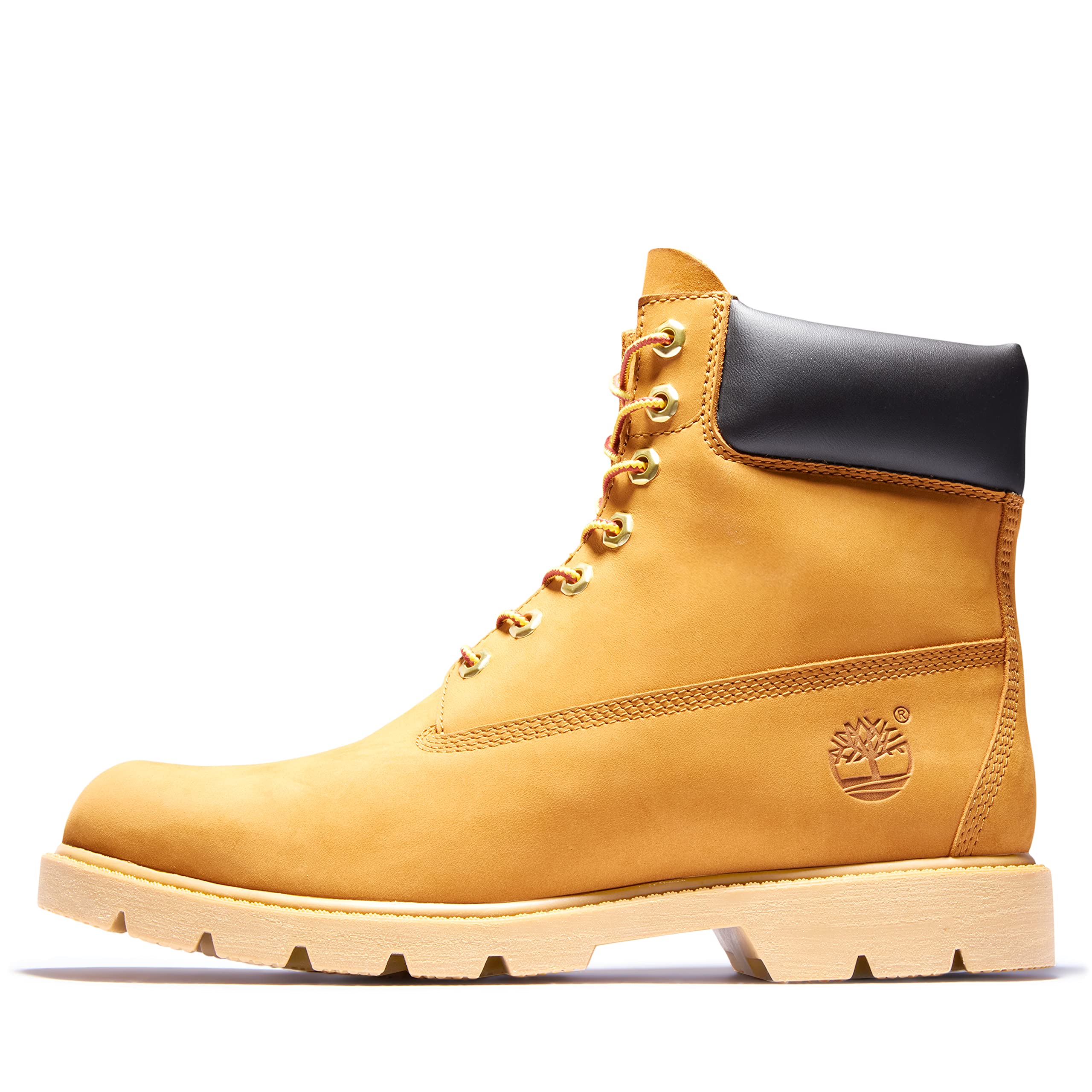 Timberland Men's 6 inch Premium Waterproof Boot Fashion, Wheat Nubuck, 8.5