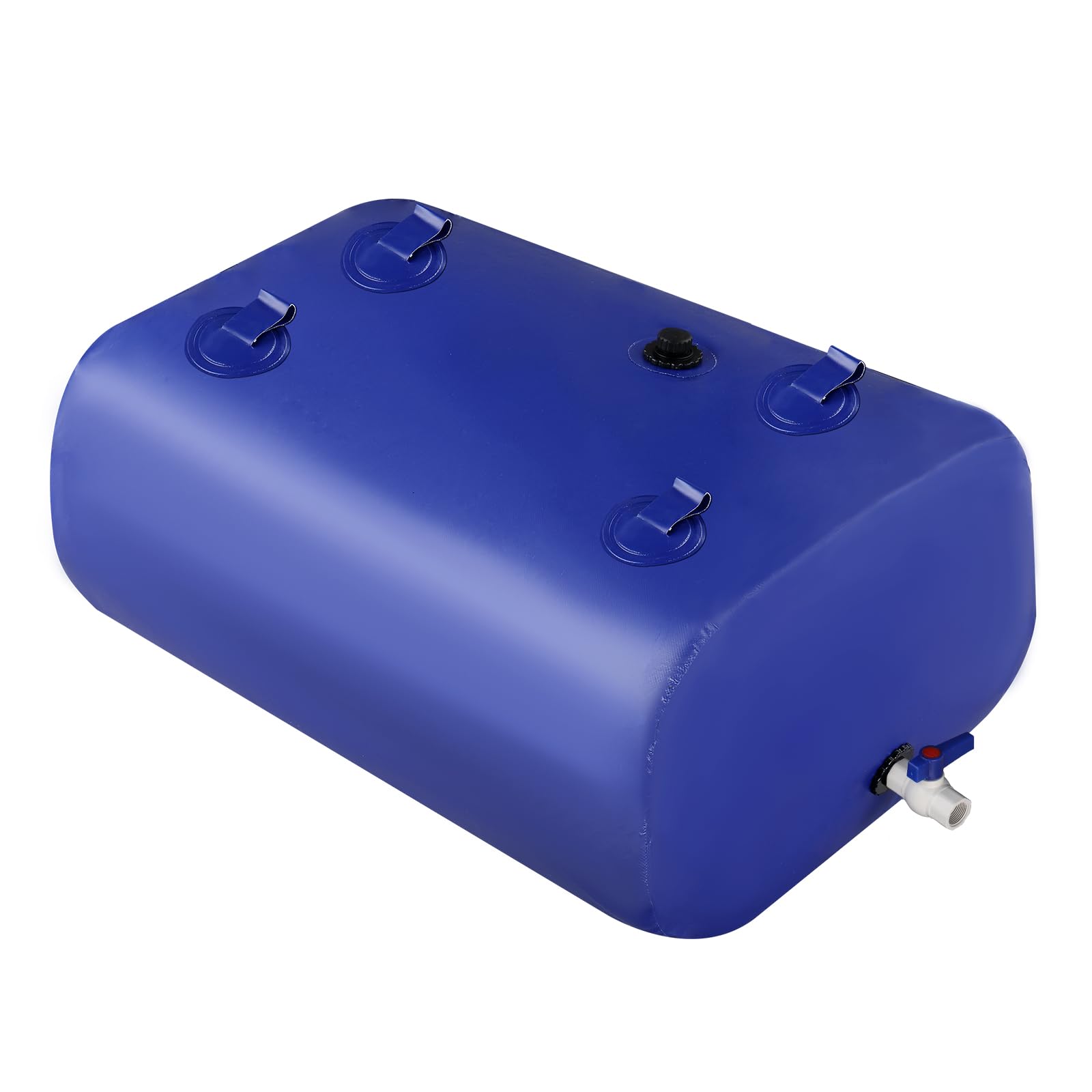 VINGLI 400L/100 Gallon Water Tank, Foldable Portable Water Bob, Large Capacity Soft Water Bladder Storage Containers,Water Bag, for Emergency Water, RV Camping, Garden