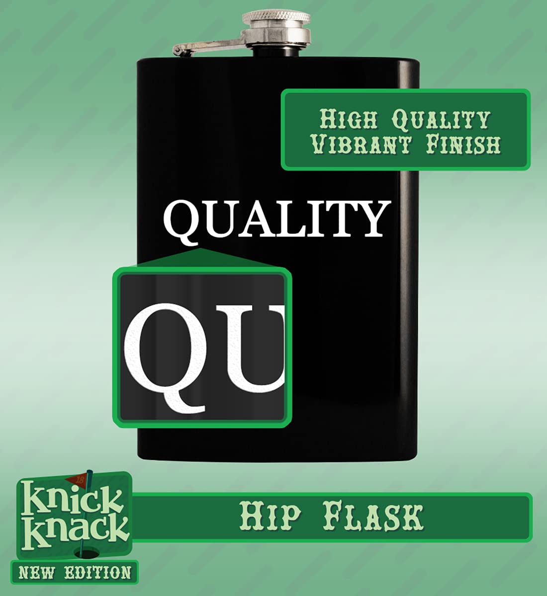 World's Okayest Dolly Pusher - 8oz Hip Drinking Alcohol Flask