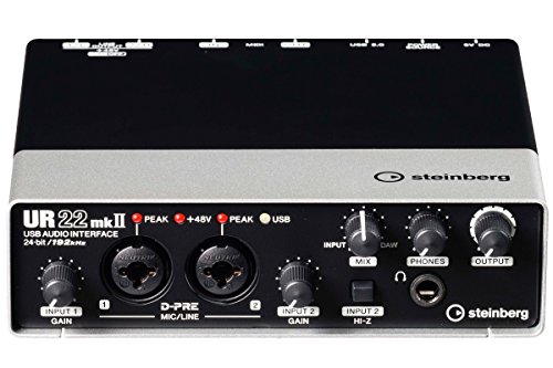 Yamaha Steinberg UR22MKII 2-Channel USB Interface