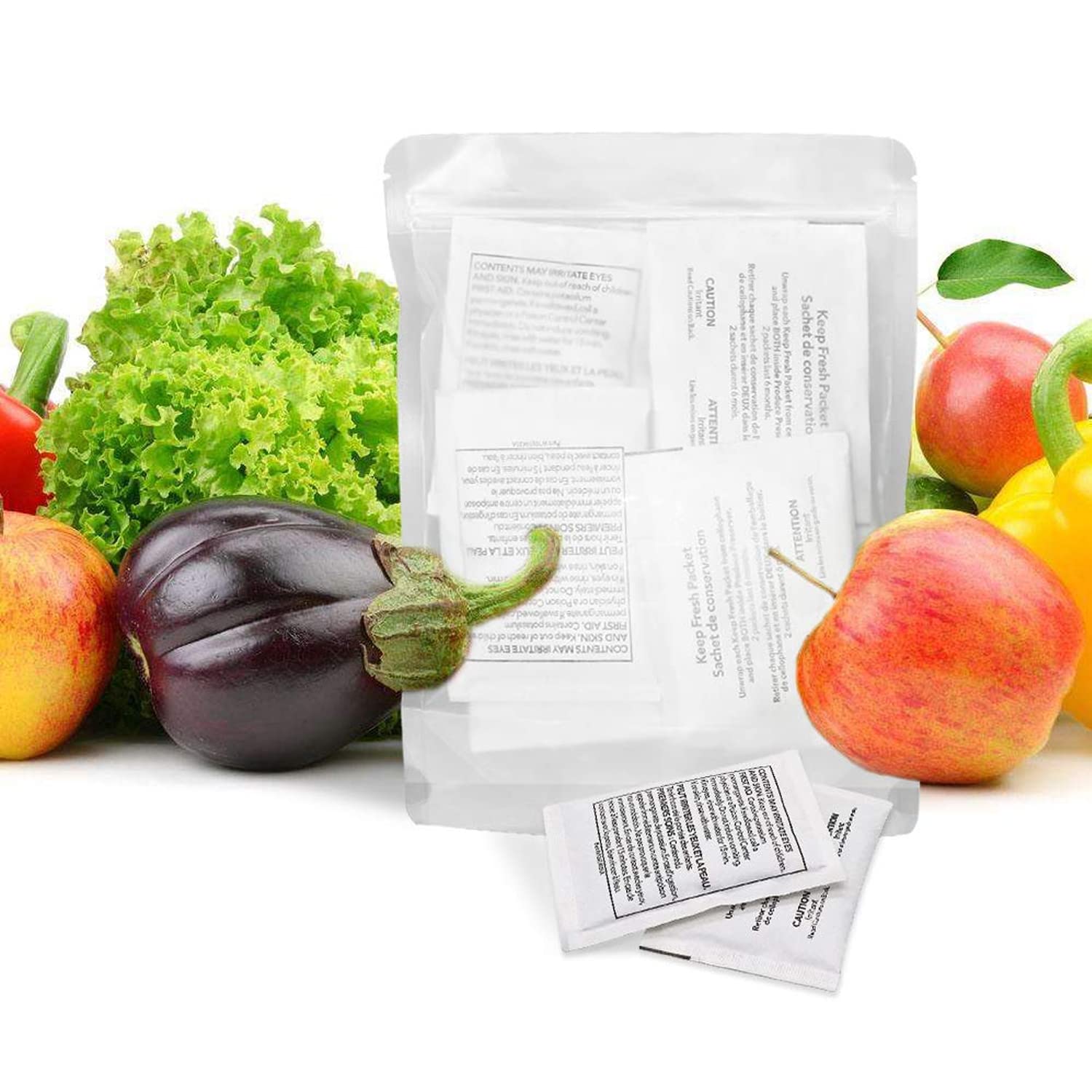 W10346771A Refrigerator Produce Preserver (10 Packets-5 Pack Included) by prime&swift Replacement for 2117689,AH350301,EA3503014,PS3503014
