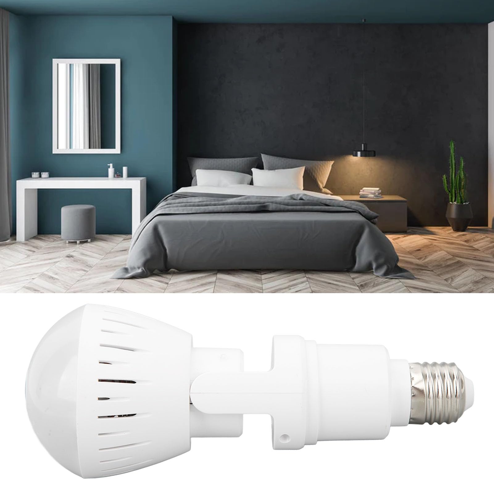 Yoidesu 360 Degree Wireless WiFi Light Bulb Security Camera, HD Night, Mobile Detection, Two Way Call, Easy Installation for V380 Pro
