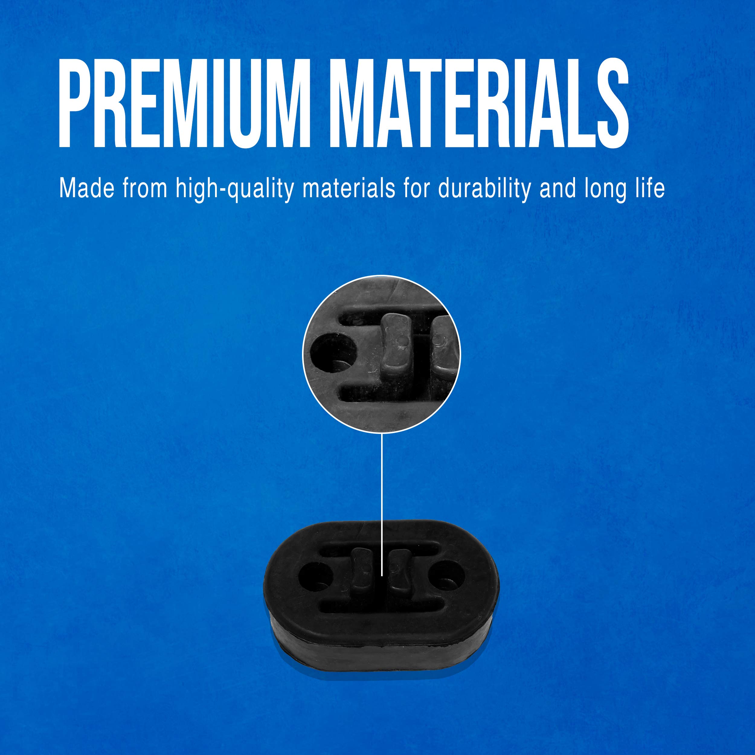Walker Exhaust 35725 Exhaust System Hanger Insulator (Pack of 2)