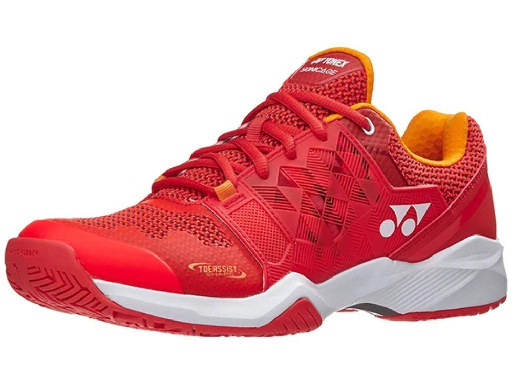 YONEX Power Cushion Sonicage Mens Tennis Shoe - Orange - Size 6