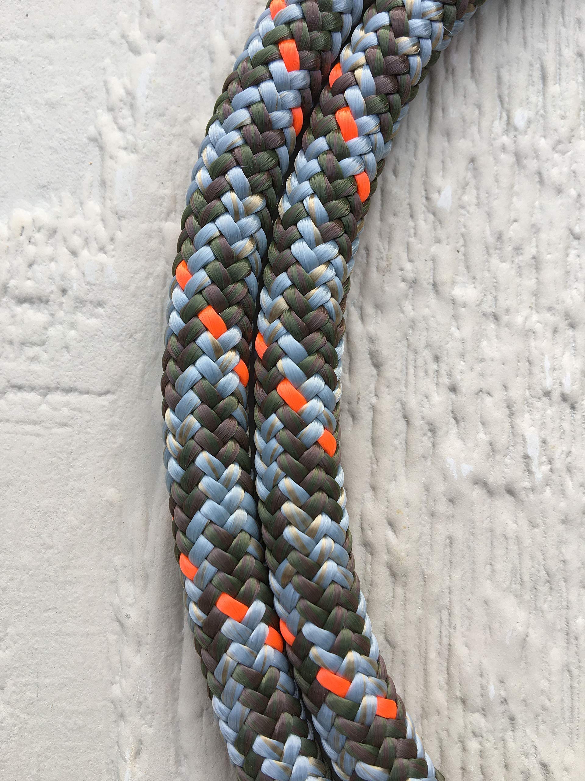 ZOOK Line 1.0 | 30 ft. 1-Man Hunting Safety Rope | Tree Stand Climbing Lifeline | Camo Tree Strap