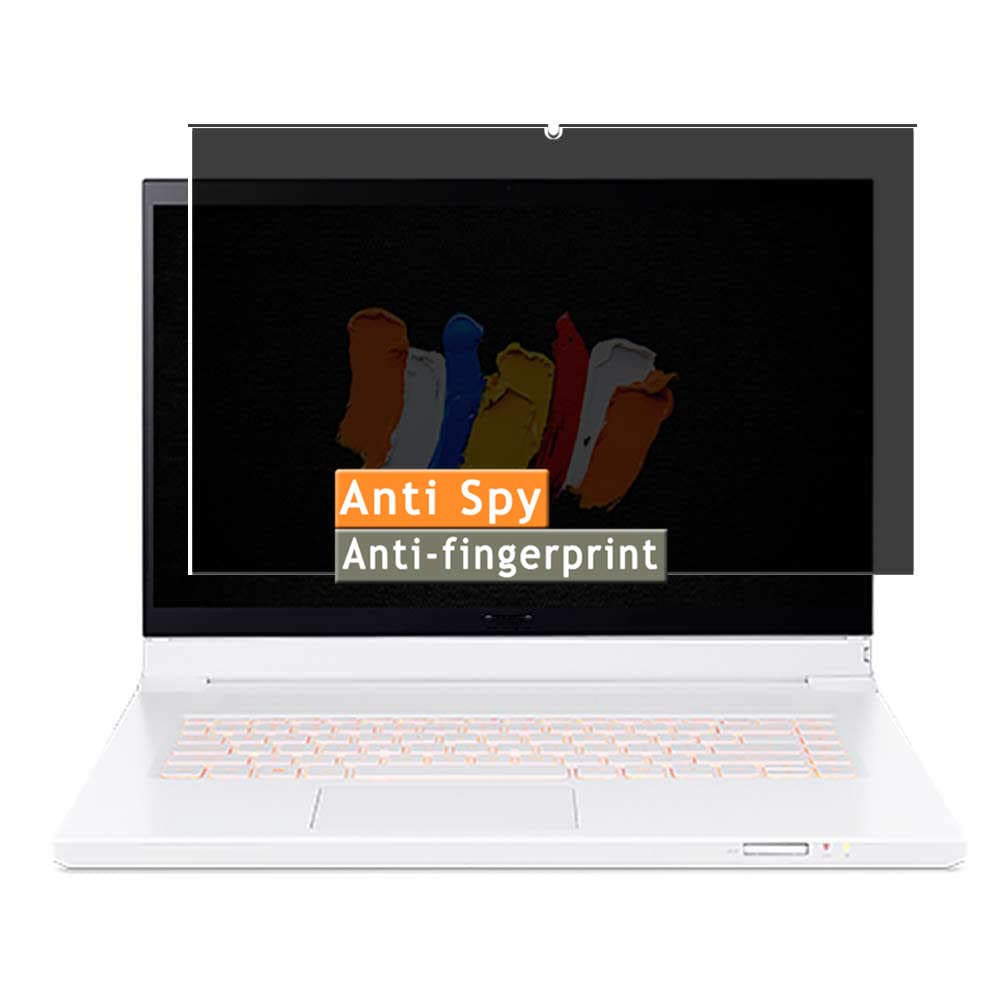Vaxson Privacy Screen Protector, compatible with ACER ConceptD 7 Ezel CC715-71 15.6" Anti Spy Film Protectors Sticker [ Not Tempered Glass ]