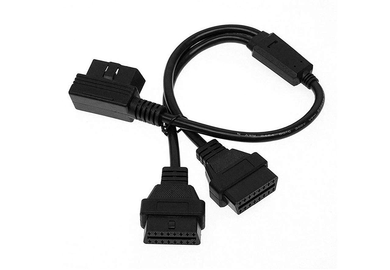 Z-Flash OBD-II Splitter Cable and Speed Turtle | OBD-2 Emergency Warning Strobe Light Flasher