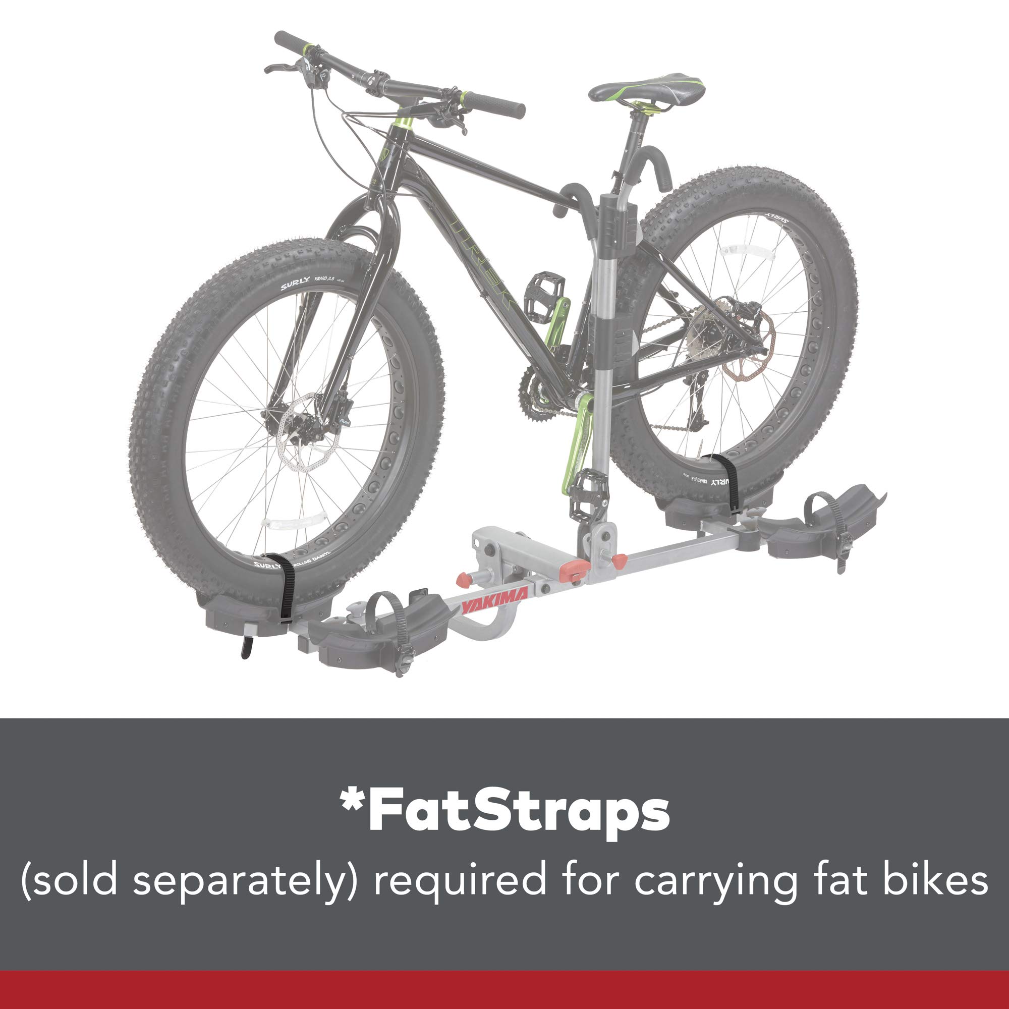 YAKIMA, TwoTimer Tray Hitch Bike Rack, Great for Fat Bikes, Bikes with Fenders, Women's Specific Bikes, 2 Bike Capacity