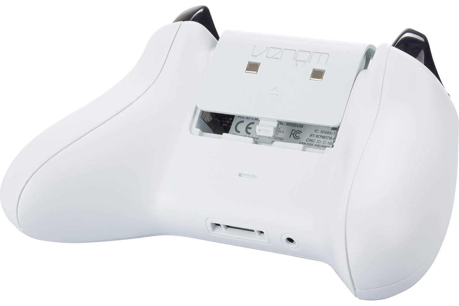 Venom Xbox One Twin Docking Station with 2 x Rechargeable Battery Packs: White Xbox One