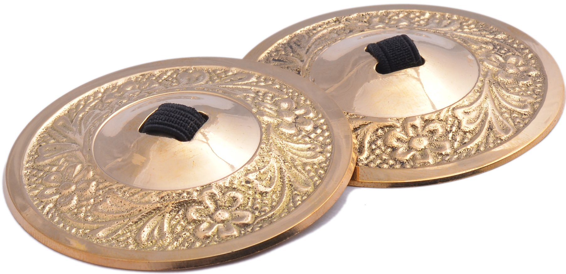 Wevez® Women's 2 Pairs of Belly Dancing Finger Zills, One Size, Golden