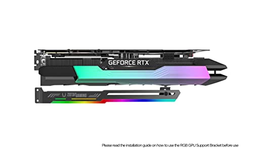 ZOTAC Gaming GeForce RTX™ 3090 Ti AMP Extreme Holo 24GB GDDR6X 384-bit 21 Gbps PCIE 4.0 Graphics Card, HoloBlack, IceStorm 2.0 Advanced Cooling, Spectra 2.0 RGB Lighting, ZT-A30910B-10P