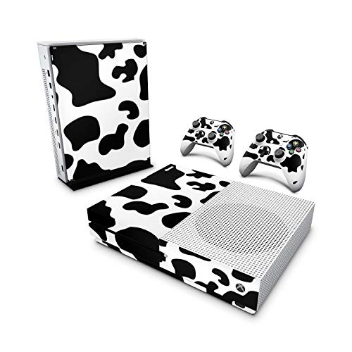 ZOOMHITSKINS X1 S Skins for Console and Controller, Cow Black White, Durable, Bubble-Free, Goo-Free, 2 Controller Skins 1 Console Skin, Made in USA