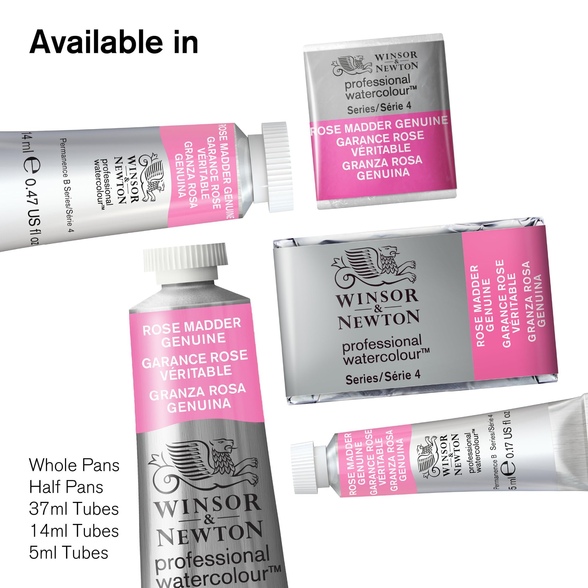 Winsor & Newton Professional Watercolor, 5ml (0.17-oz) Tube, Bismuth Yellow