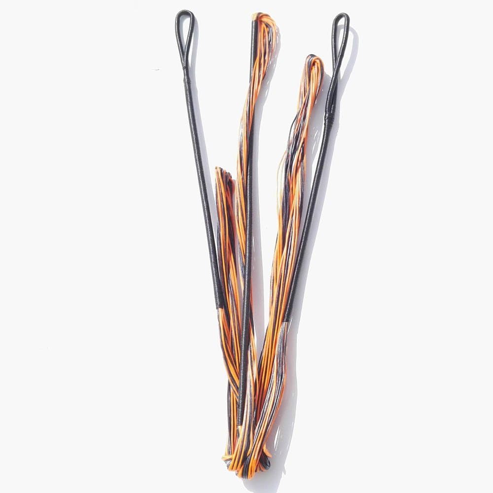 ZSHJGJR Archery 16 Strands Bowstring Replacement Fast Flight Bowstring Recurve Longbow String AMO Length 60β-70β(70"/168.9cm)