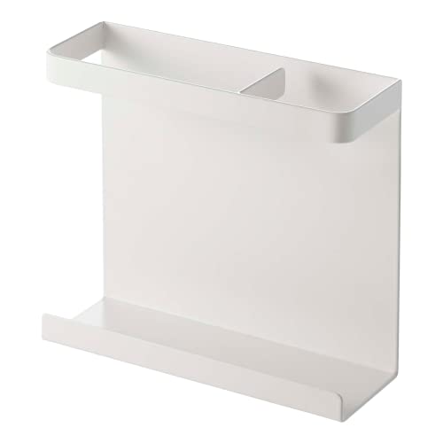 Yamazaki Home Magnet Wrap or Aluminim Foil Holder - Kitchen Storage, Magnetic Organizer - Steel
