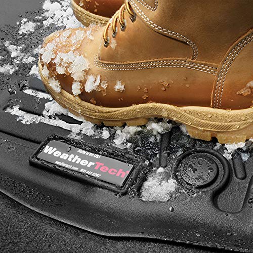WeatherTech Custom Fit FloorLiners for Ford Explorer - Full Set (449811-44359-4-3), Black