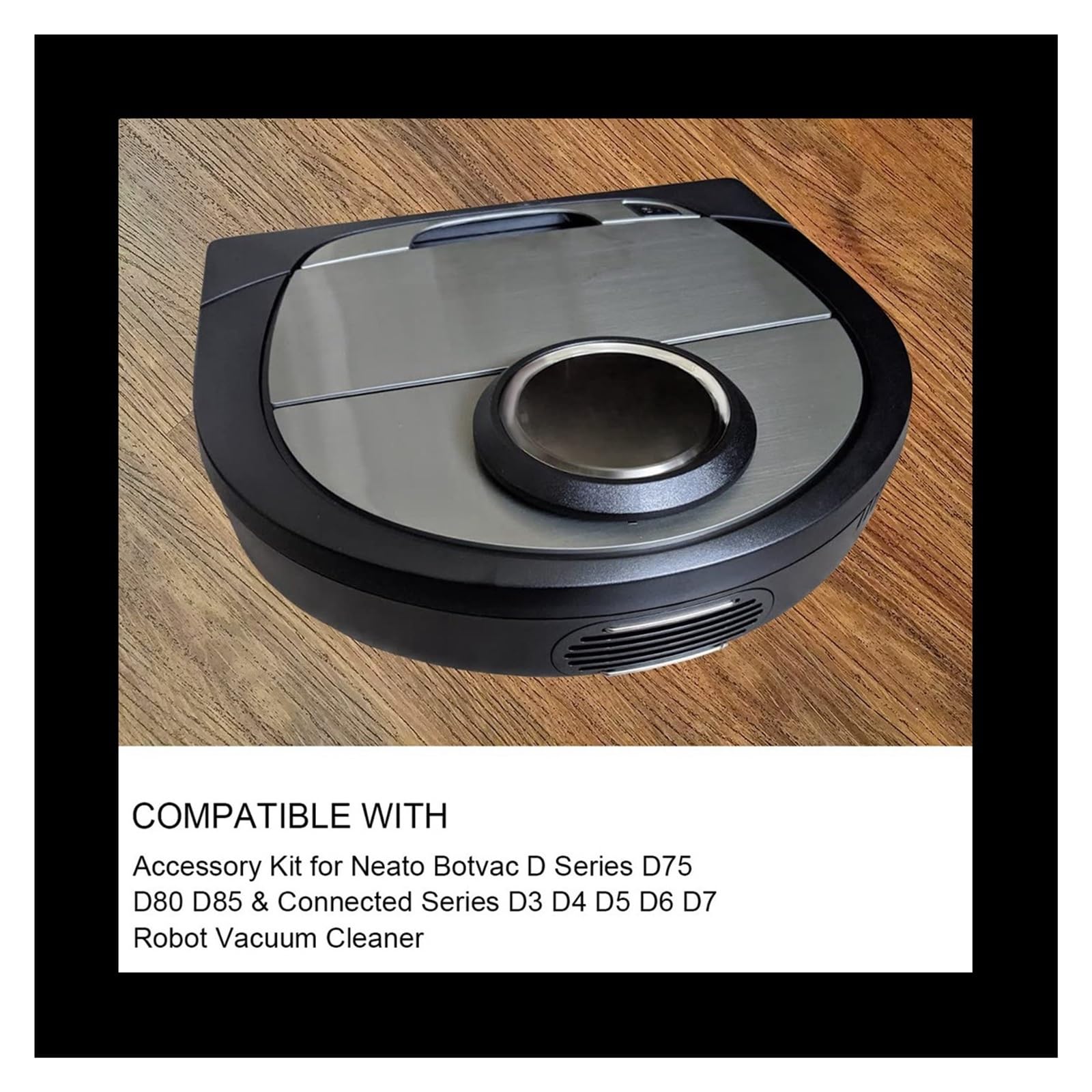 WEddle Main Side Brush Hepa Filter Sweeping Robot Vacuum Cleaner Parts. Compatible for Neato Botvac D Series D3 D5 D6 D7 D9 D10 D70E D75 D80 D85