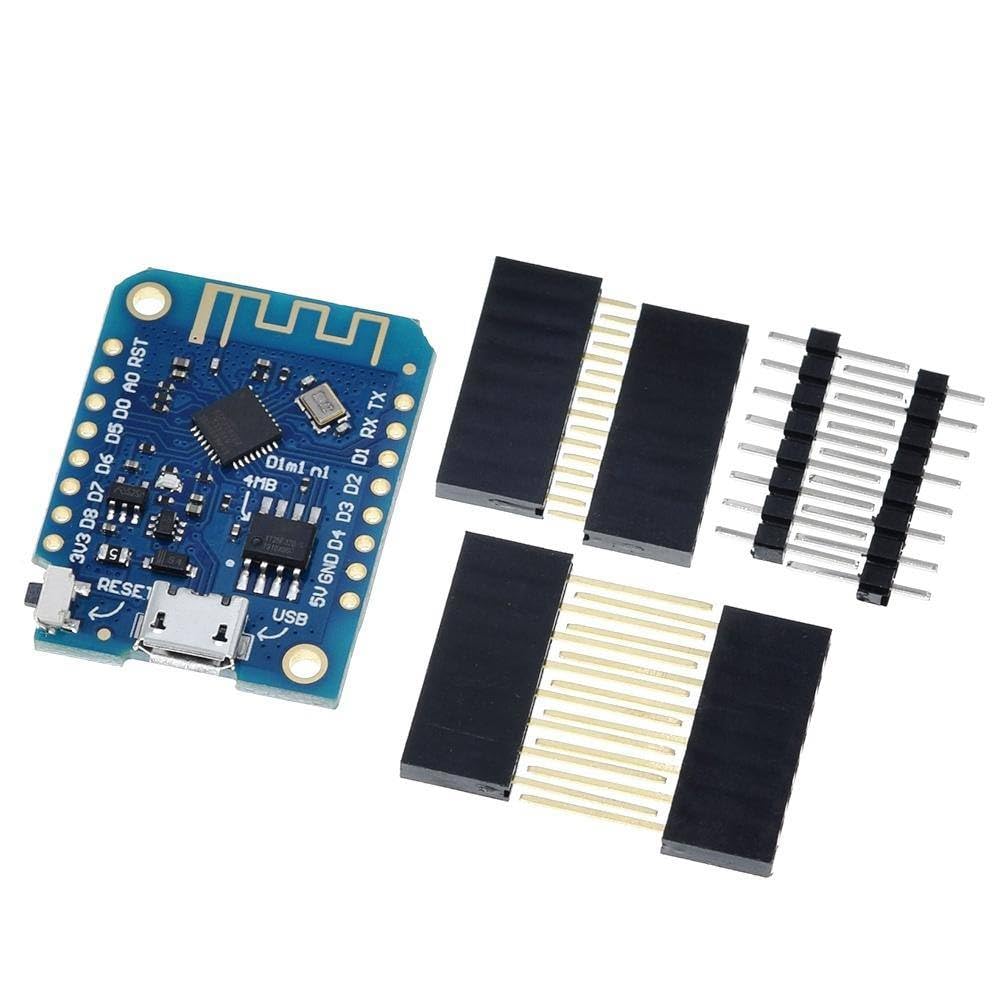 Wemos D1 Mini V3.0.0 WiFi Internet of Things Development Board Based ESP8266 CH340 CH340G 4MB for Arduino Nodemcu V2 MicroPython