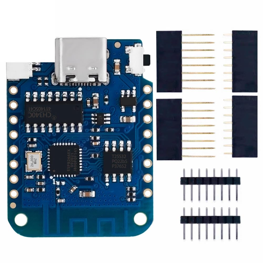 WEMOS D1 Mini V4.0.0 Type-C USB WiFi Internet of Things Board Based ESP8266 4MB MicroPython Nodemcu Arduino Compatible