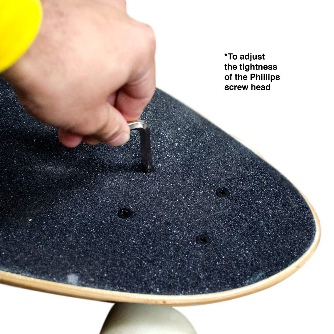 Yocaher Skateboard Longboard Multifunctional Y-Tool Skate Tool Pocket Size All in one (Y-Tool-Green)