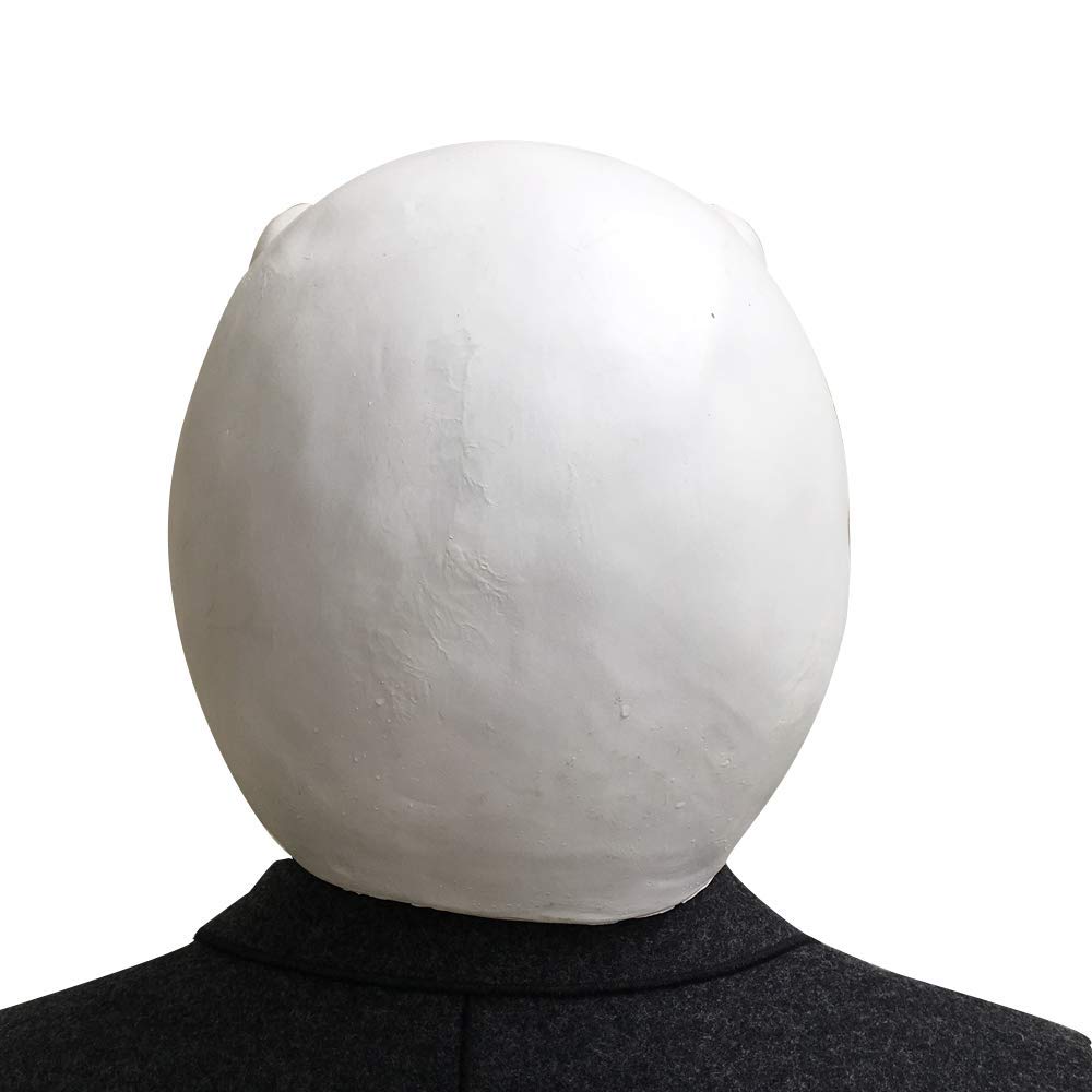 xiuyou Jack Skellington Mask Halloween Funny Jack Mask Costume White Horror Skull Mask Halloween Christmas Cosplay Props (Jack B)