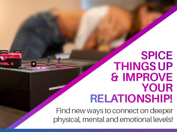Why Not? Fun and Romantic Board Game for Couples - 170 Cards with Conversations Dares and More for 2 Players