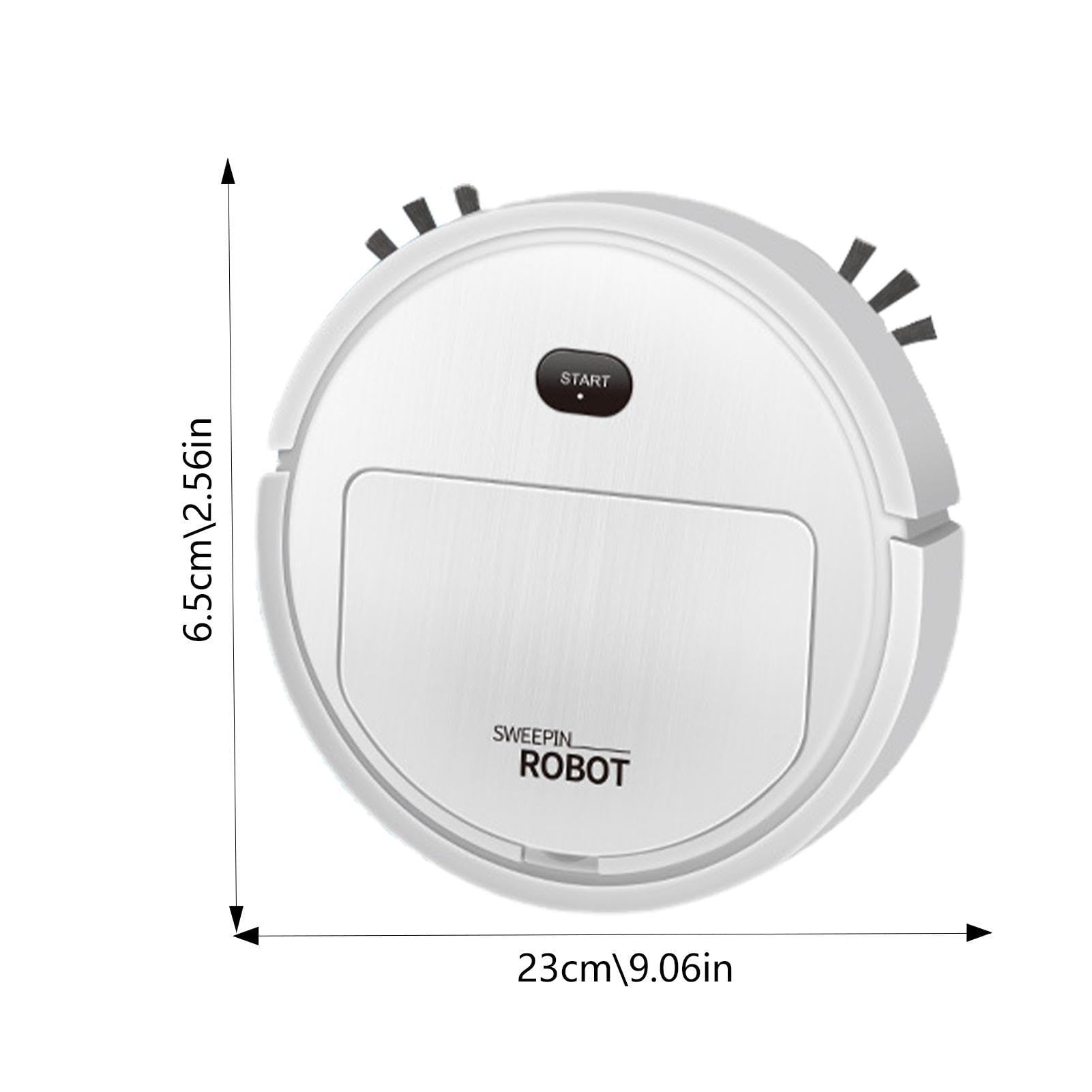 WIGOR Automatic Sweeping Robot Mop, Auto Robot Vacuum Cleaner Mop, Robot Mopping Vacuum Cleaner, Smart Floor Cleaning Robot, Robotic Vacuum Mop Sweeping Vacuum Cleaner