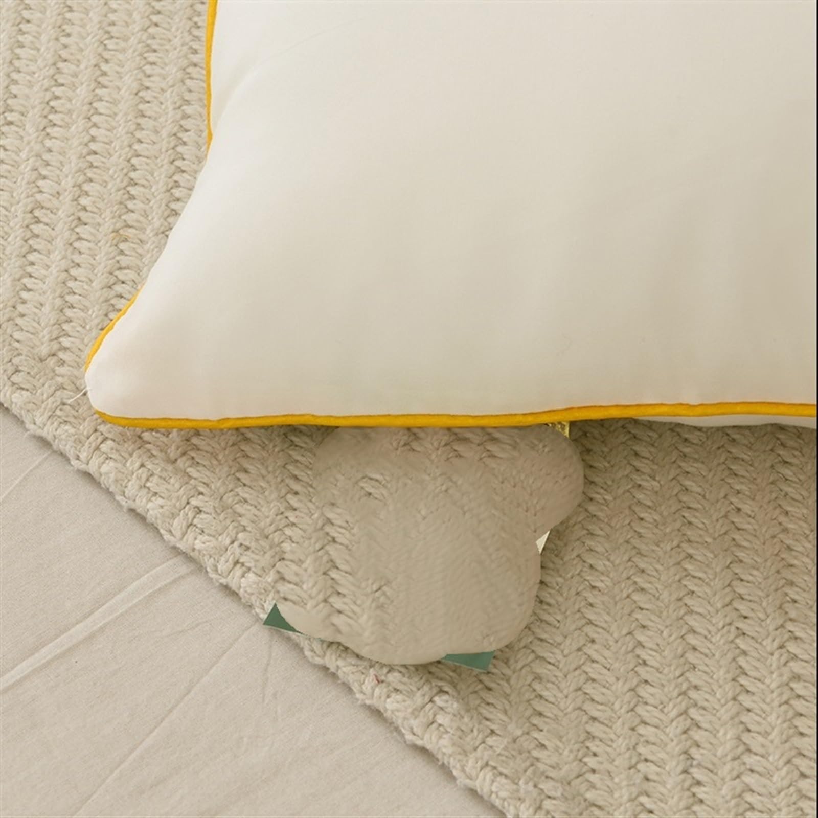 ZIFARM Bed Pillows, Pillow Cushions Home Decorations Cute Sleep for Bedroom Pillow Core Pillow Neck for Sleeping