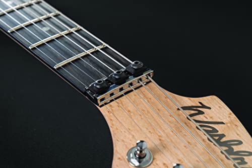 Washburn 6 String Solid-Body Electric Guitar, Natural Distressed (N4VINTAGE-D)