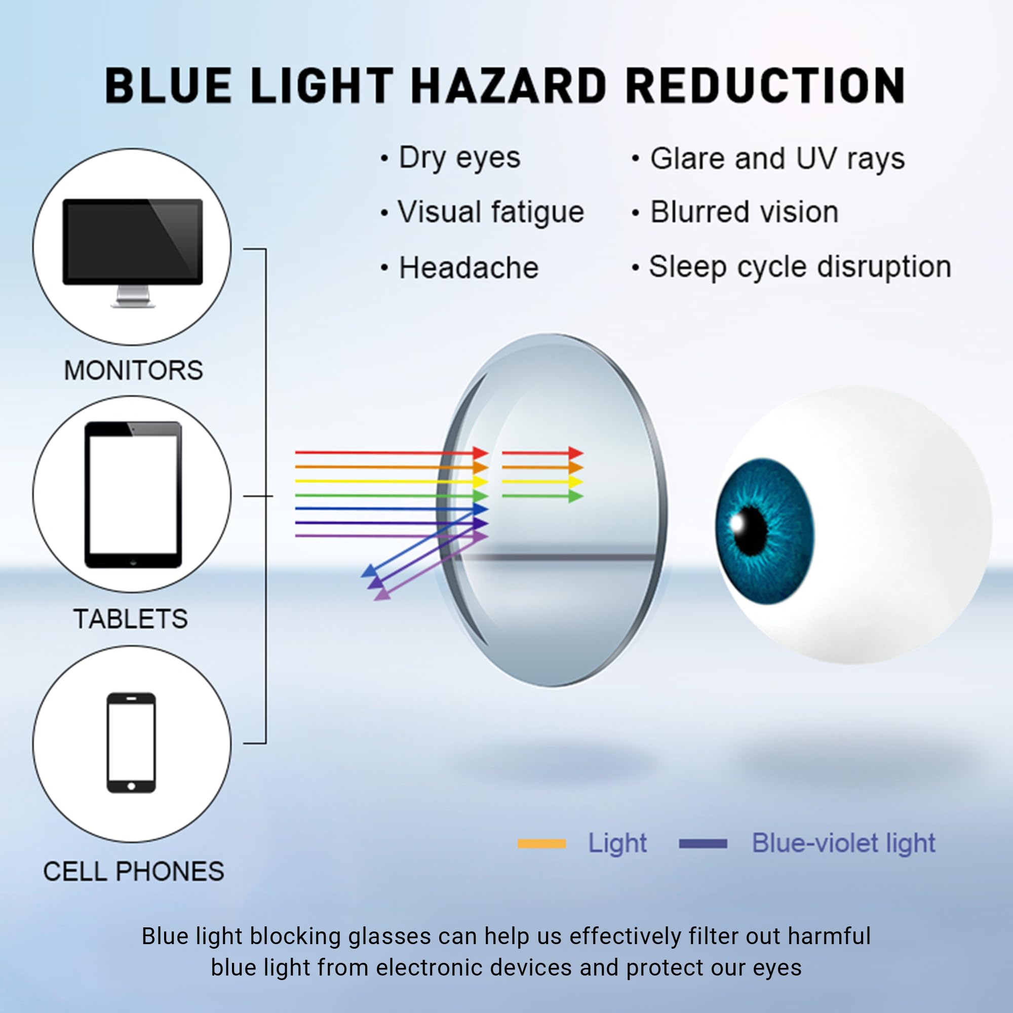 Zeelool Classic Oversized Square Blue Light Blocking Eyeglasses for Women Men Coville ZJGA830292-04 Green