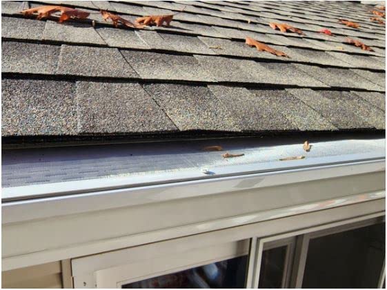 Waterlock DIY 6”Leaf Protection|Sample|Stainless Steel mesh|White Aluminum Gutter Covers|Contractor Grade|Gutter Guard from Manufacturer|Made in The USA