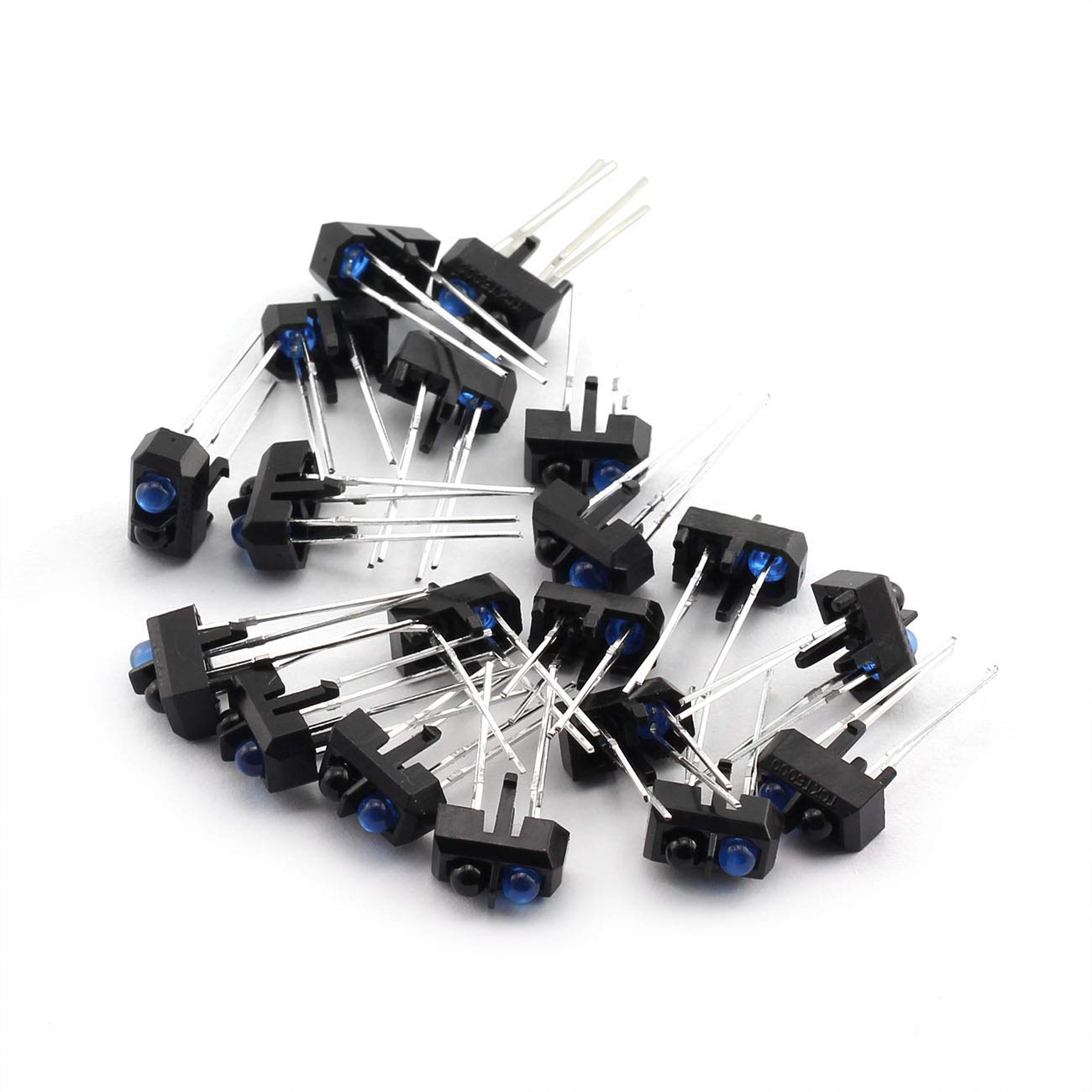 ZRM&E 20pcs TCRT5000 Photoelectric Sensors Infrared Reflective Optical Sensor for Smart Car IR Photoelectric Switch
