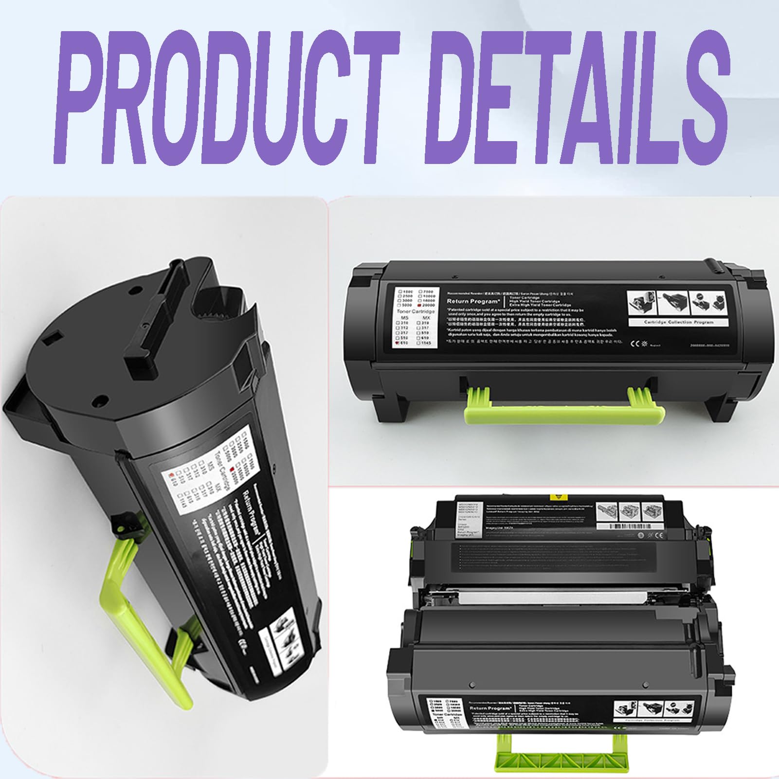 ZIRIA TNP40 Compatible Toner Cartridges Replacement for Konica Minolta TNP40, Work with Bizhub 4020 4020P Printer 1-Pack