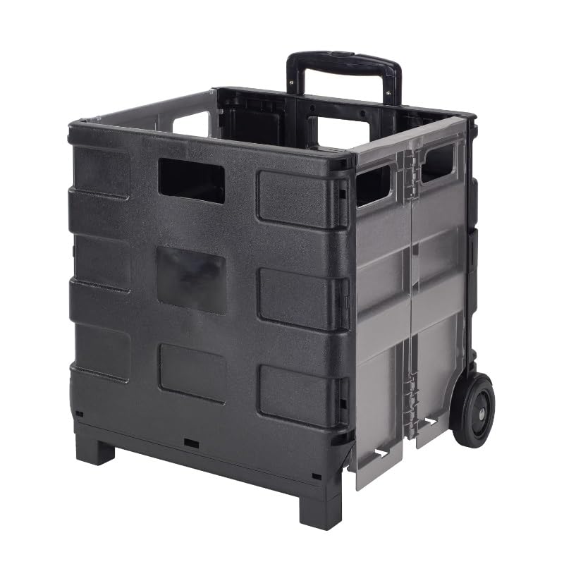ZHYH Simplify Tote Collapsible Utility Cart carro multiusos con ruedas carrito plegable con ruedas