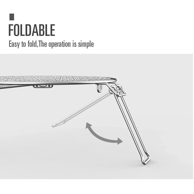 WXBDD BBQ Barbecue Stainless Steel Plate Camping Gridiron Outdoor Cooking Tools Folding Portable BBQ Grill Barbecue Accessories