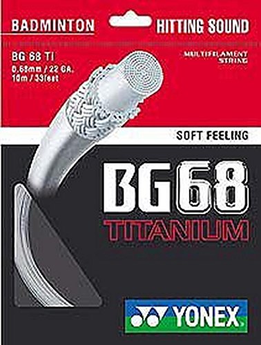 Yonex BG 68Ti Badminton String - White