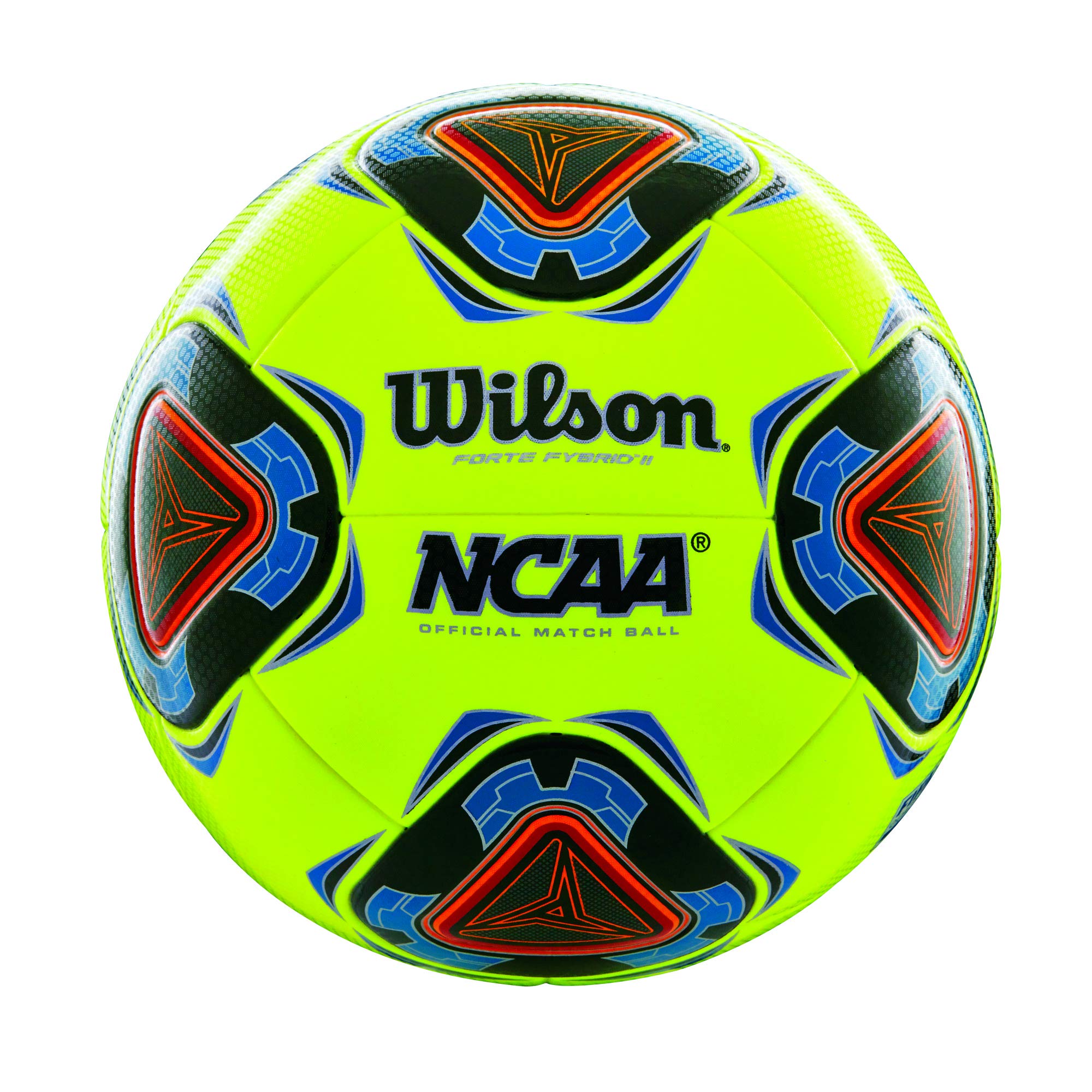 WILSON NCAA Forte Fybrid II Soccer Cup Game Ball - White/Blue
