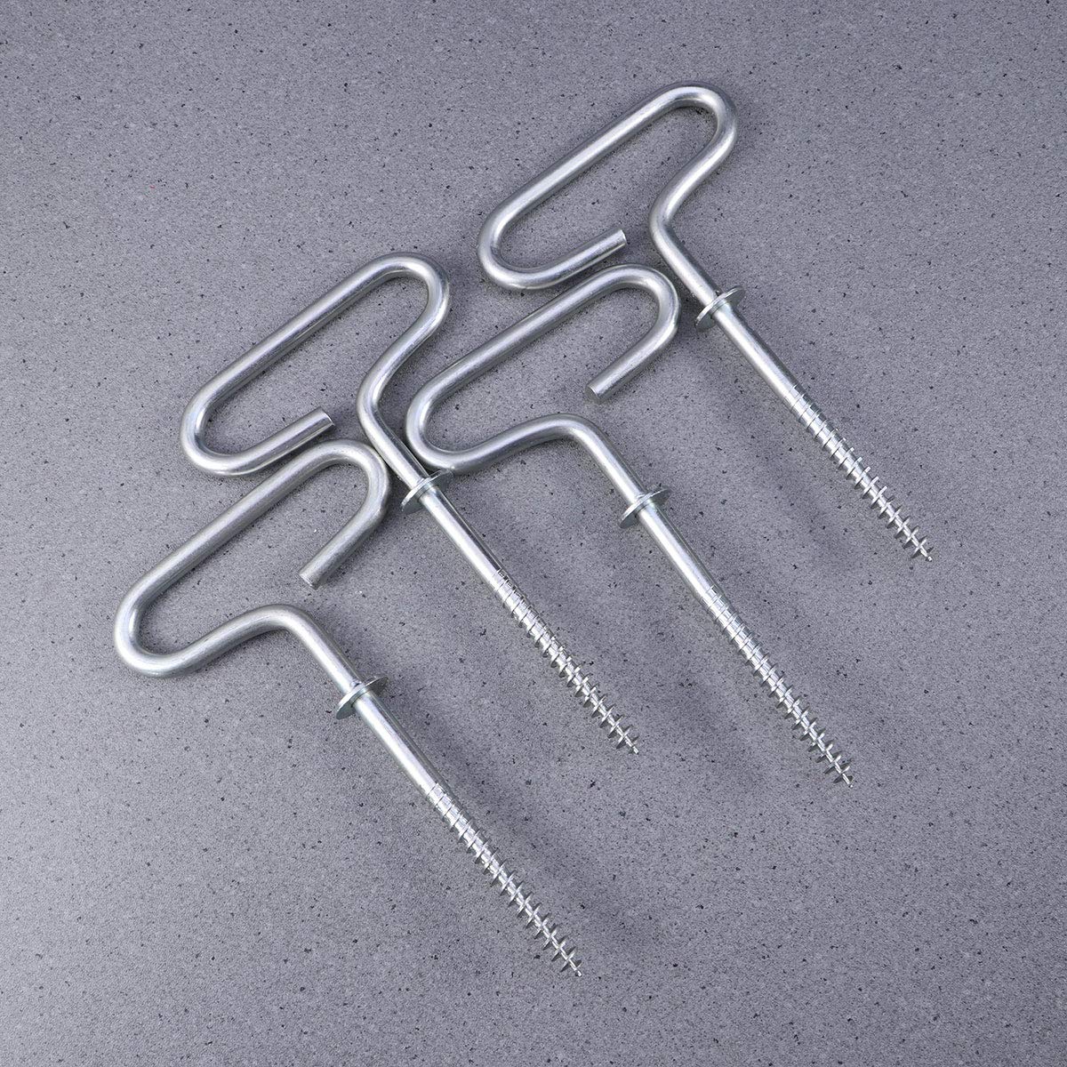 WINOMO Tent Garden Stakes Heavy Duty Pegs Rust-Free - 4/Pack