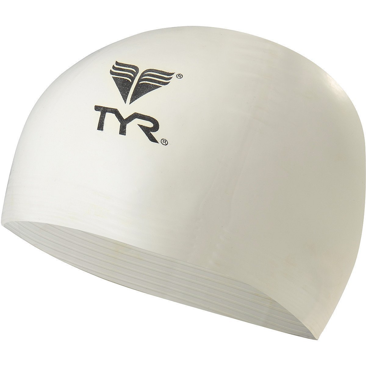 TYR Junior Sport Competitor Latex Cap, Navy