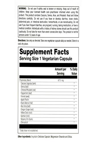 Ultra Colon Clenz - Advanced Regularity Formula 60 Veg Capsules