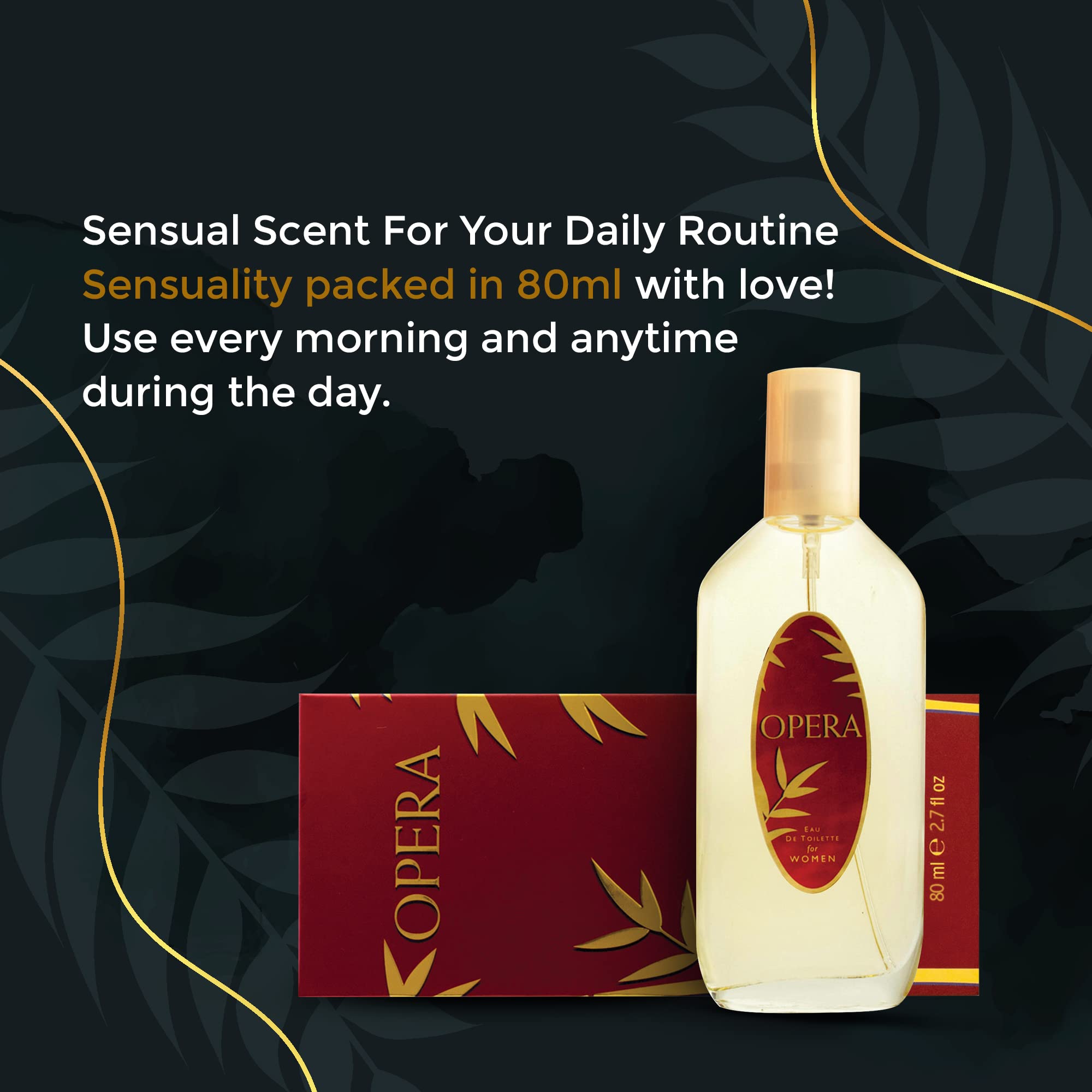 Womens Perfume - INSPIRED by OPIUM Perfume For Women - Mandarin, Bergamot, Myrrh, Jasmine - Oriental, Spicy, Evocative, Deep - (2.75 fl oz / 80 ml)