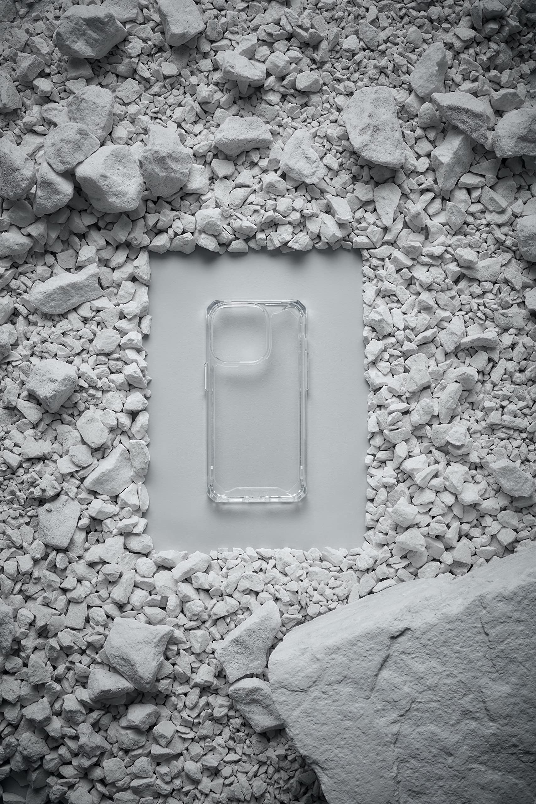 URBAN ARMOR GEAR UAG Designed for iPhone 14 Pro Case Translucent Clear Ice 6.1" Plyo Lightweight Slim Shockproof Transparent Protective Cover Compatible with Wireless Charging
