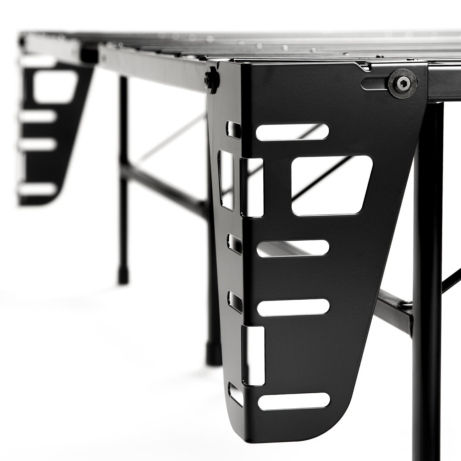 Zinus Sleep Master 4-Piece Bracket Set and Bed Skirt for Platform Bed Frame, Twin