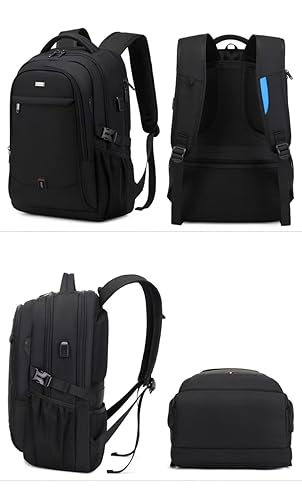 Valman Reflective Strip Backpack for Hiking, Laptop Backpack for Men, Women and Teenagers, Usb Port, Headphone Jack, 35 Liters Capacity, Suitable for 16-inch Computers