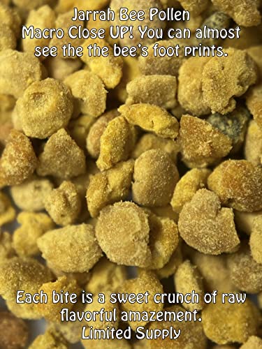 Vivapura Superfoods Jarrah Bee Pollen, 4oz Bag, Wildcrafted, Single Strain Pollen, Raw, Keto, Resealable Pouch (Pack of 1)