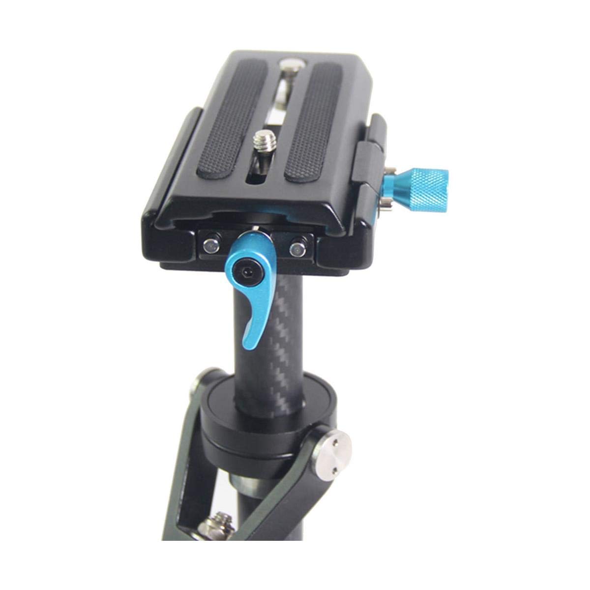 YELANGU S60T Carbon Fiber Handheld DSLR Camera Stabilizer, Blue
