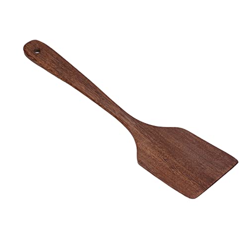 VTOSEN Wooden Spoon Exquisite Textured Lightweight Cooking Spatula & Paddle Set,Wooden Spoons for Cooking, Kitchen Supplies, Gift for Kitchen(33.5CM)