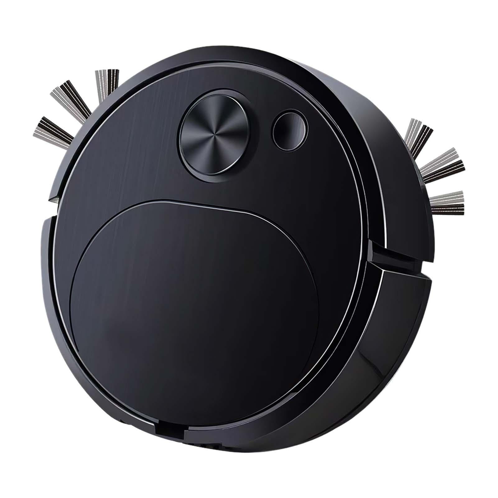 YanHao Mini Robotic Vacuum, 3-in-1 Robot Floor Vacuum Cleaner, Durable Sweeping mop Robot Vacuum, Robotic Floor mop Cleaner with USB Fast Charging Port, Vacuum Floor Cleaning Machine for House Office