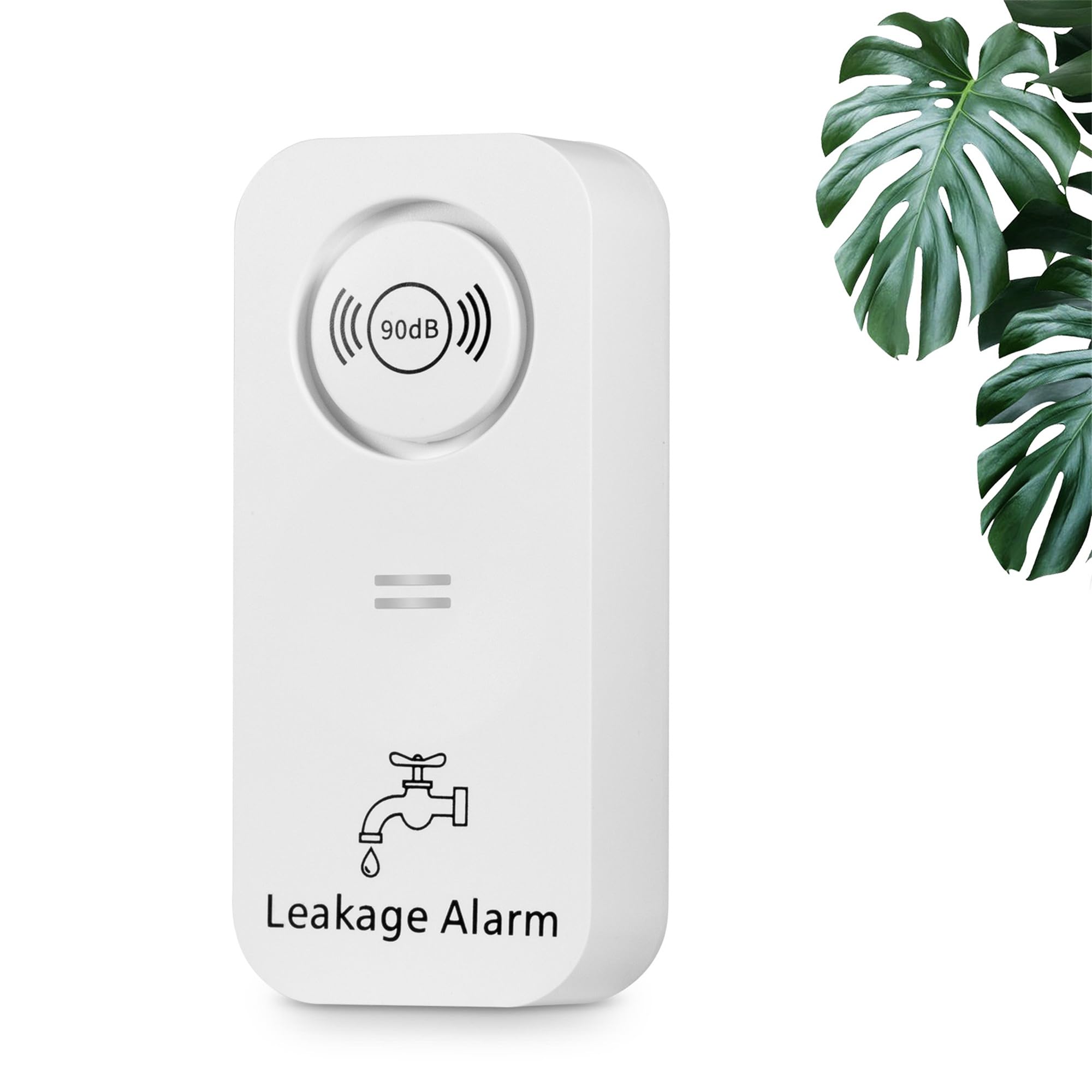 WiFi Water Leak Detector, Water Leak Detector 90dB with App Alerts, Wireless House Alarms System Kits: Alarm Siren,Doorbell Button, 2 Water Sensor Alarms,Remote Control, Wireless Detector for Home